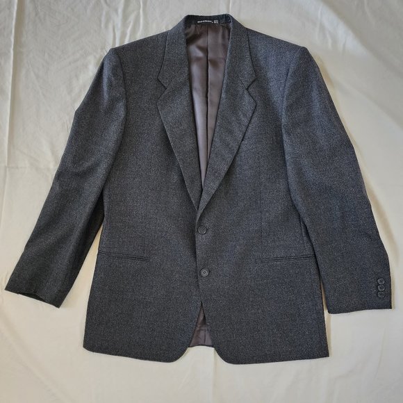 Andrew Fezza | Suits & Blazers | Andrew Fezza Charcoal Grey Wool ...